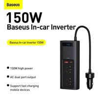 Jual BASEUS 150W CAR INVERTER DC 12V TO AC 220V AUTO POWER INVERSOR ...