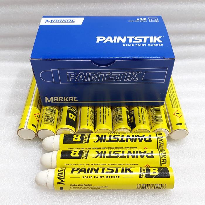Jual PAINTSTIK B Solid Paint Marker White / Paint Stick Markal B Putih ...