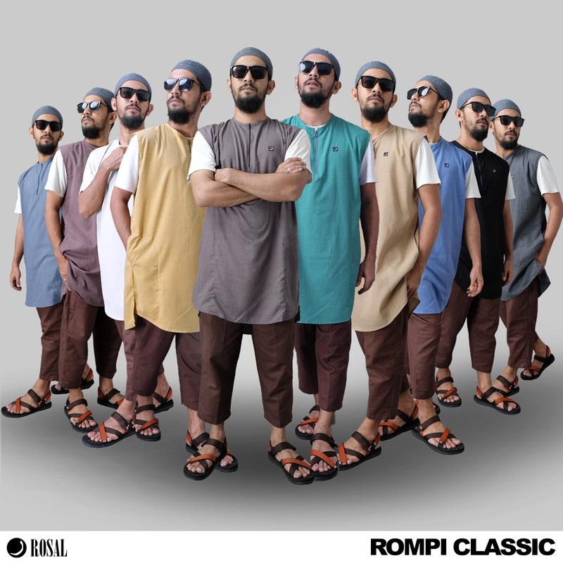 Rompi Sholat Pria ROSAL – Bahan Katun Supernova | Adem, Ringan, Size M ...