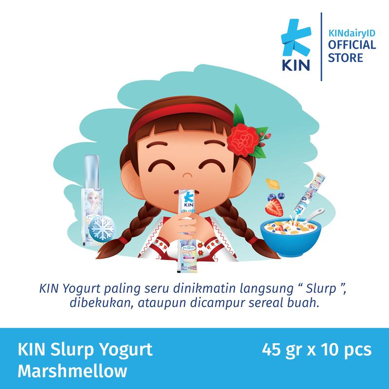 KIN Bulgarian Yogurt Slurp Marshmallow 45gr - Shop | Tokopedia