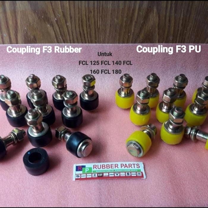 Jual Baut / Bolt Coupling F3 PU / Rubber Untuk FCL 125 140 160 180 ...