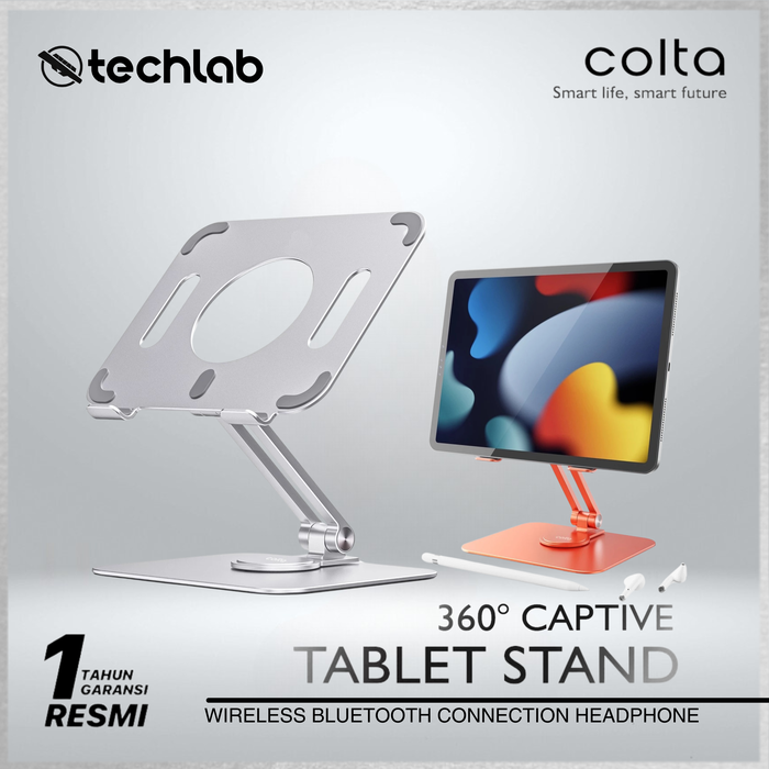 Promo Colta T4 Captive 360 Phone/Tablet Stand Holder Bracket Aluminium ...