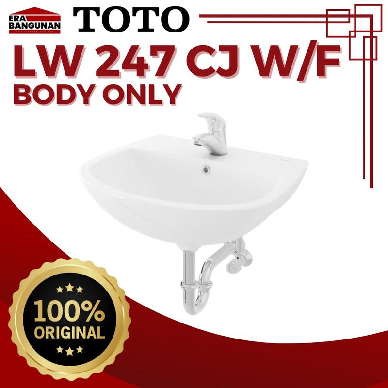 Wastafel TOTO LW 247 CJ Body Only - Shop | Tokopedia