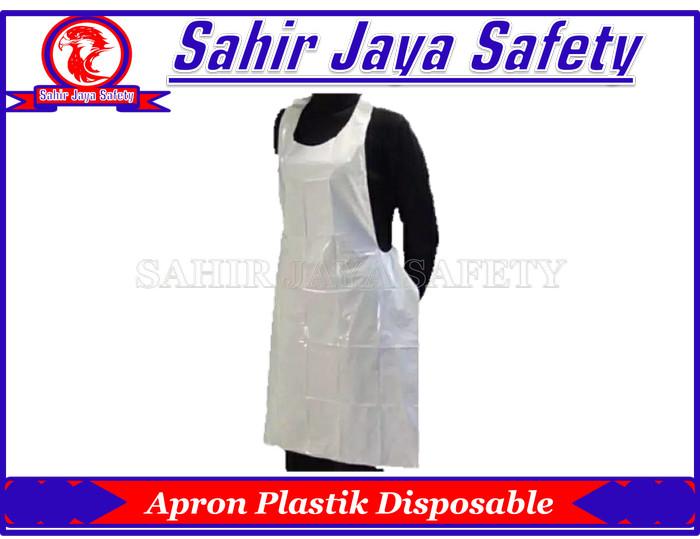 Apron Masak Celemek Plastik LDPE Apron Plastik Disposable Tebal Harga ...