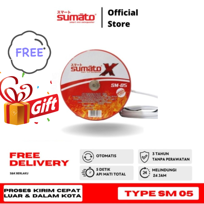 Promo Sumato SM-05 Pemadam Otomatis Powder - Jakarta Pusat - Sumato ...