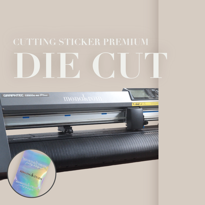 Jual Cutting Sticker Premium - Die Cut - Kota Semarang - Monokrom ...
