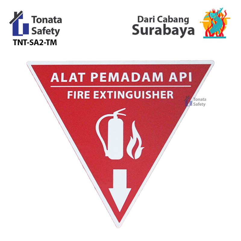 Segitiga APAR / Rambu Akrilik Alat Pemadam Api Ringan Tanpa Merek ...