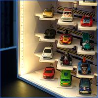 Promo Rak Hotwheels Serong PVC BOARD isi 60 Dengan Background - 02 ...