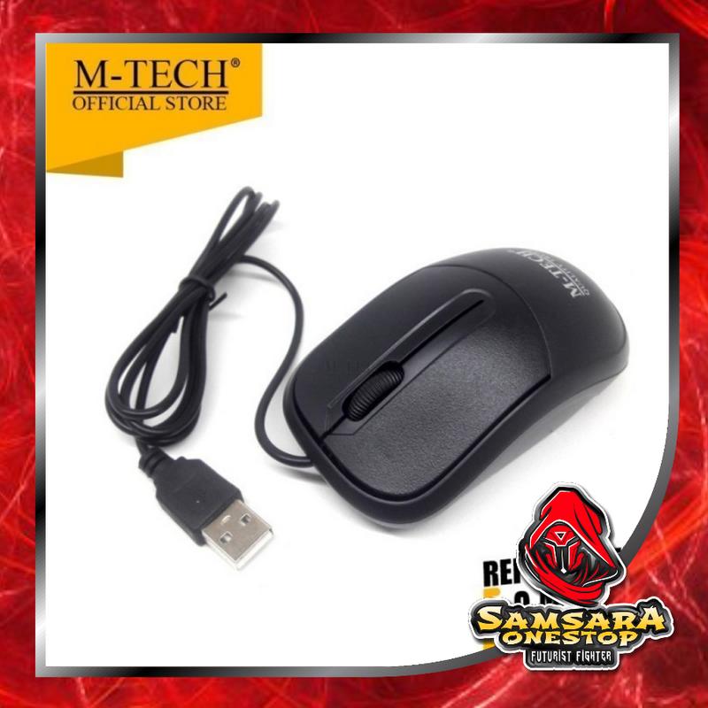 Mouse .mos .mouse usb panjang kabel 1 meter merk m-tech - Shop | Tokopedia