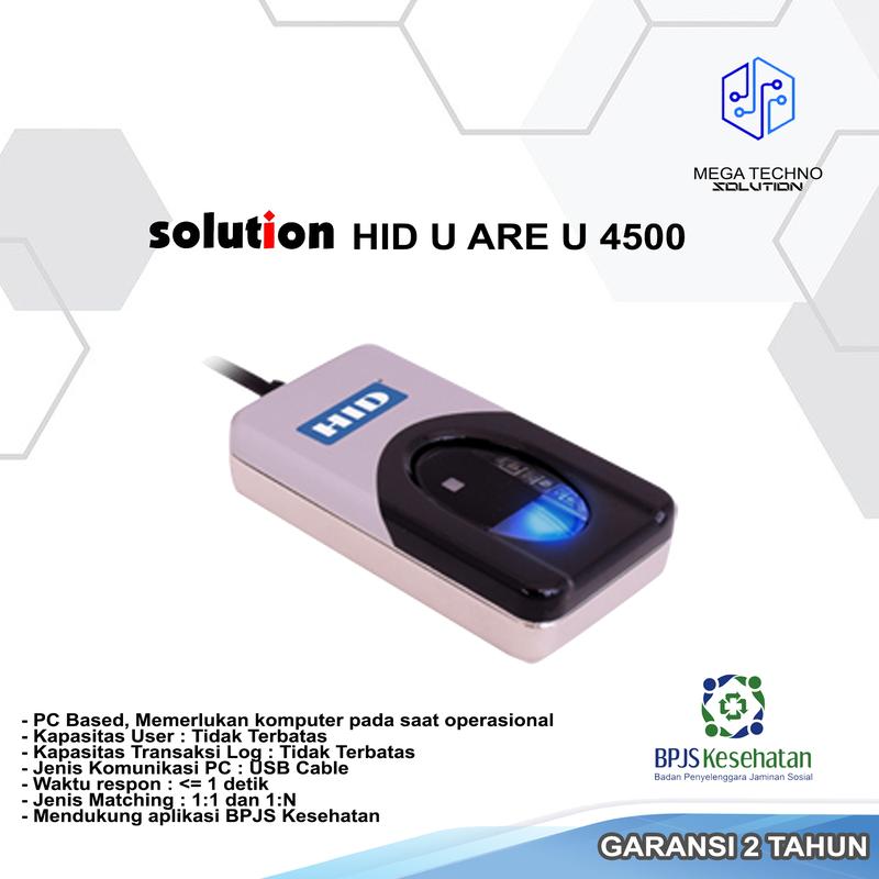 Solution Fingerprint Sidik Jari U Are U - 4500 BPJS Non Software - Shop ...