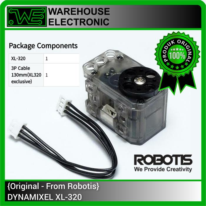 Jual Dynamixel XL-320 Servo Motor XL320 - ORIGINAL Robotis XL 320 ...