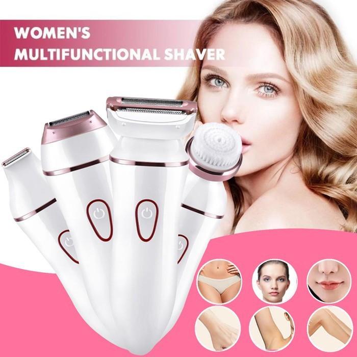 BISA INSTANT Four 4 Heads Electric Epilator Armpit Body Hand - Shop ...