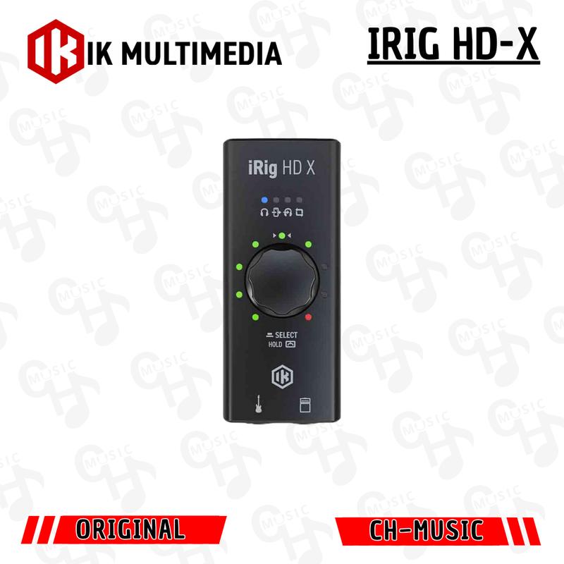 iRig HD-X USB-C Digital Guitar Interface Soundcard IK Multimedia - Shop ...