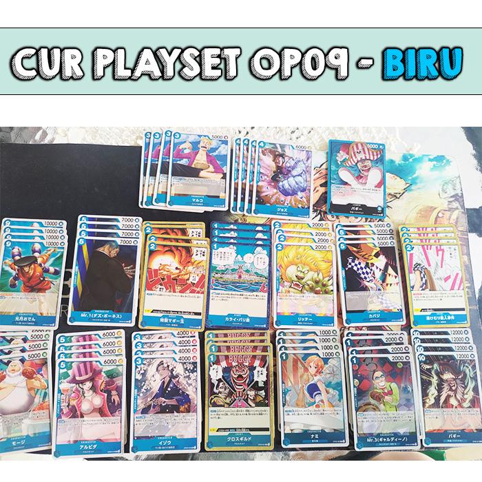 Jual One Piece TCG OP09 CUR Playset Biru Leader Buggy Lengkap (Playset ...