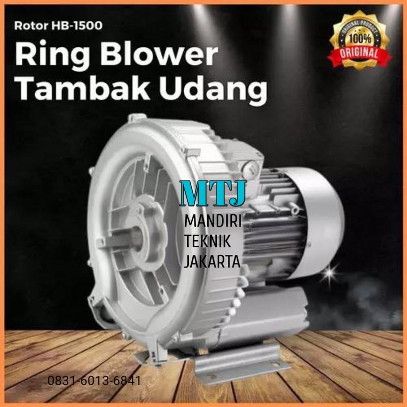 Ring Blower Ipal Vortex Rotor HB-1500 Blower Tambak 2HP 1,5K - Shop ...