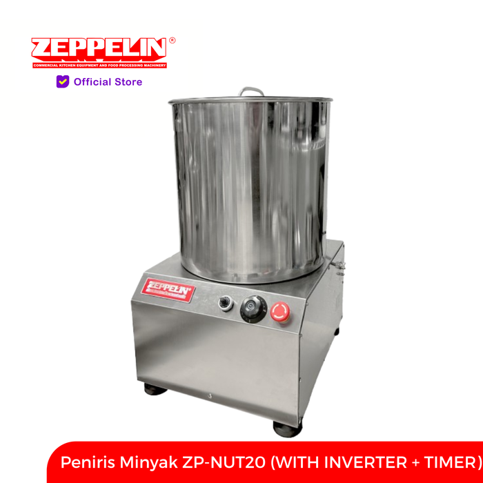 Promo Zeppelin Spinner/Peniris Minyak ZP-NUT20 (WITH INVERTER + TIMER ...