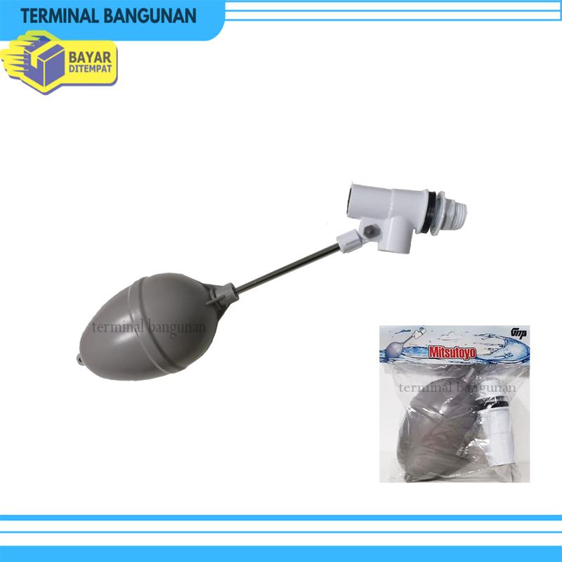 PELAMPUNG AIR-PELAMPUNG BAK-PELAMPUNG TOREN TANDON PVC MITSUTOYO 1/2 ...