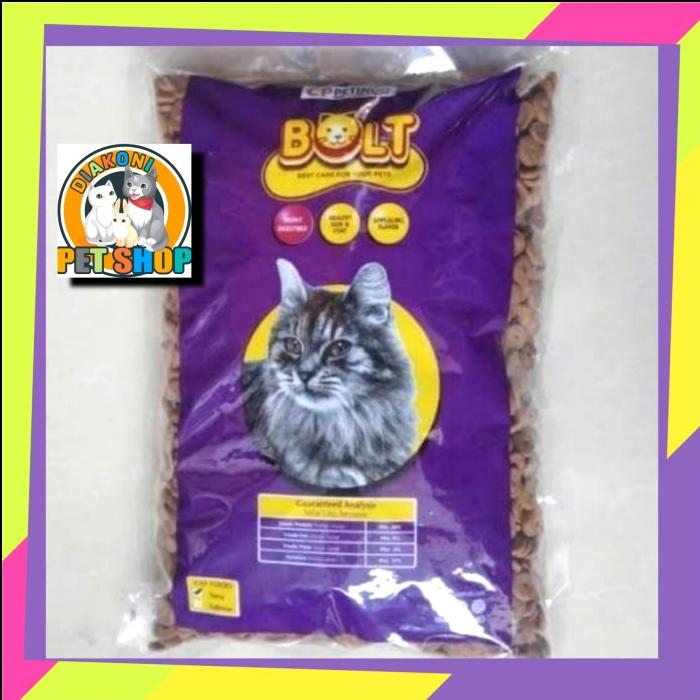 PROMO Bolt Cat Repack 1kg Makanan Kucing Bolt Repack 1 kg - Shop ...