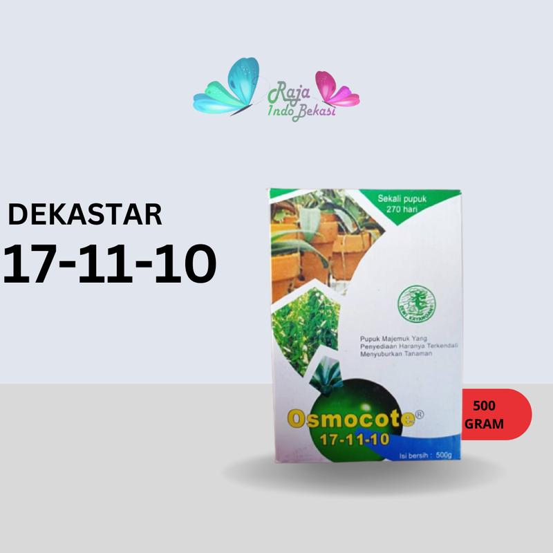 Osmocte Dekastar Plus 17 11 10 TE 500 Gram Pupuk Majemuk 500gram - Shop ...