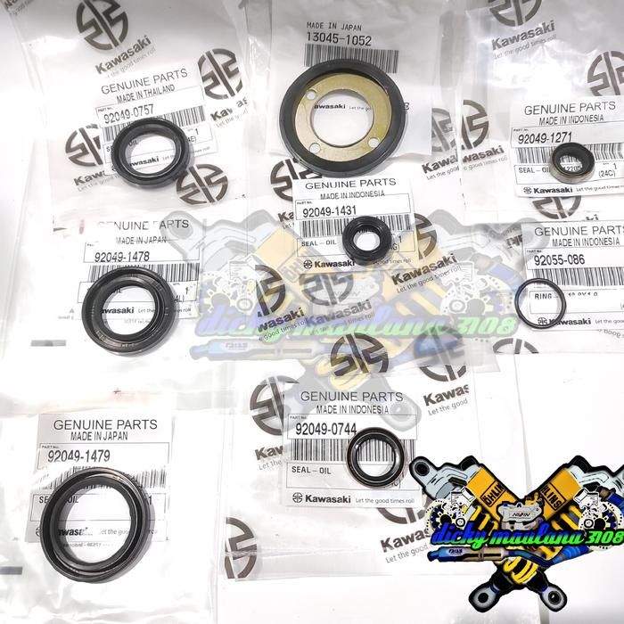 Jual PAKETAN SEAL SIL MESIN BAWAH FULL SET NINJA 150 R SS RR OLD NEW ...