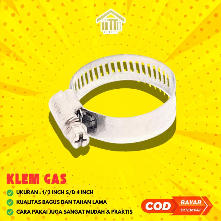 KLEM CINCIN GAS / RING KLEM CINCIN GAS SELANG 5/8", 1/2", 3/4", - Shop ...