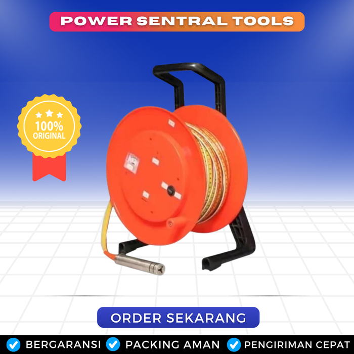 Jual Water Level Dip Meter Sensor Tinggi Muka Air Tanah Sumur Bor - 50m ...