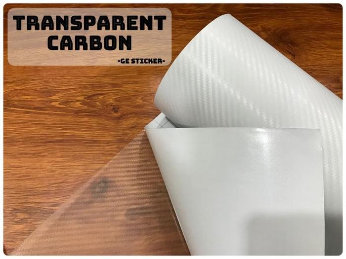 Jual STIKER / STICKER KARBON / CARBON 3D TRANSPARAN (50cm x 100cm ...