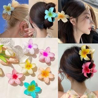 Jepitan Rambut Bunga Jepit Rambut Bunga Kamboja Jepit Poni Kunciran ...