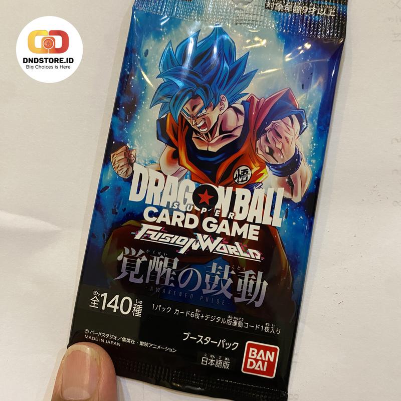 One piece Card Game dan Dragon ball super card game fusion world pack ...