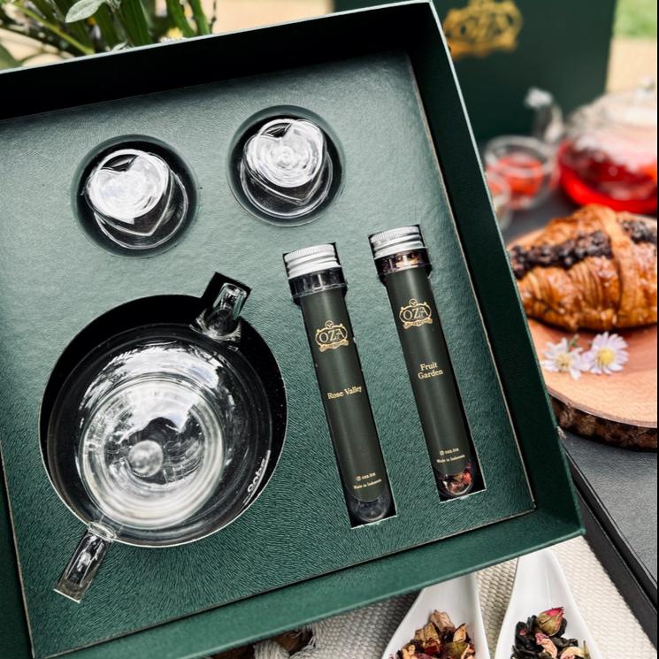 OZA Tea - Afternoon Tea Set (Teapot & Tea ) | Artisan Tea - - Shop ...