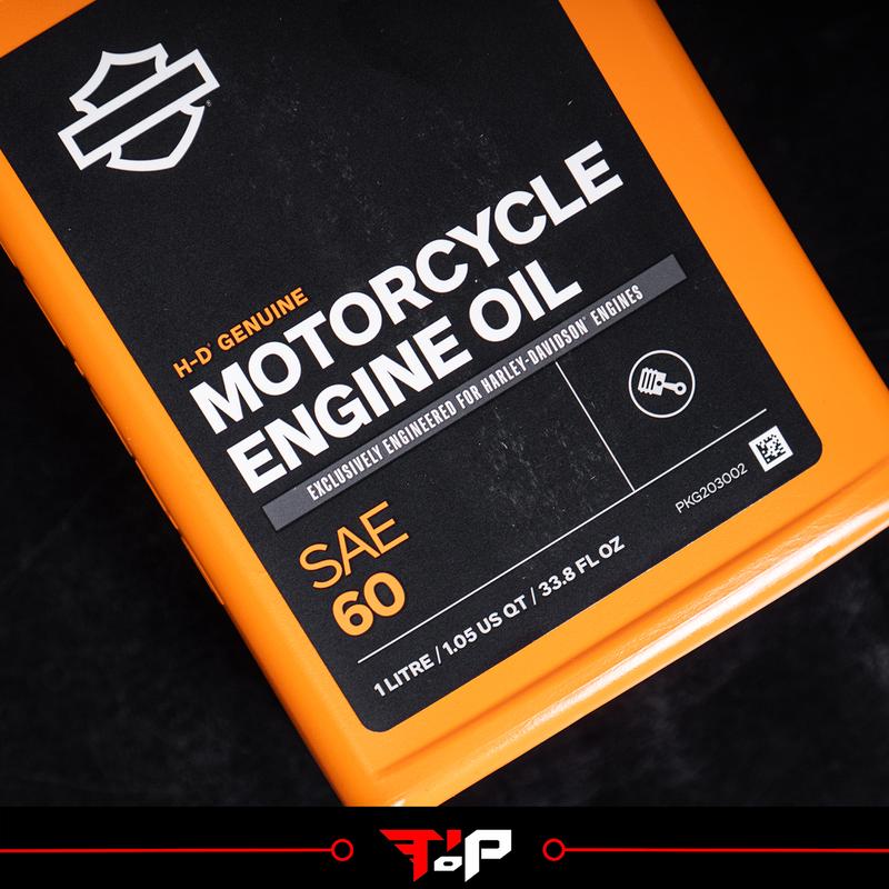 HARLEY DAVIDSON GENUINE ENGINE OIL SAE 60 OLI MOTOR - Shop | Tokopedia