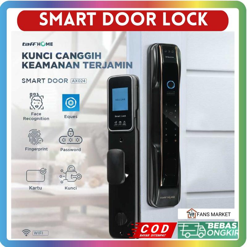TaffHOME Smart Door Lock Fingerprint 3D Face Recognition Car - Shop ...