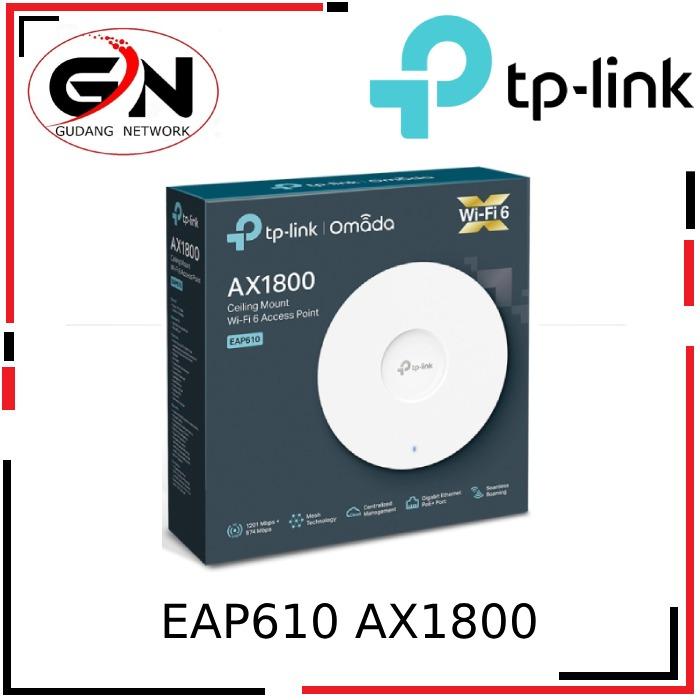 Jual TP-LINK EAP610 AX1800 Ceiling Mount WiFi 6 Access Point - Jakarta ...