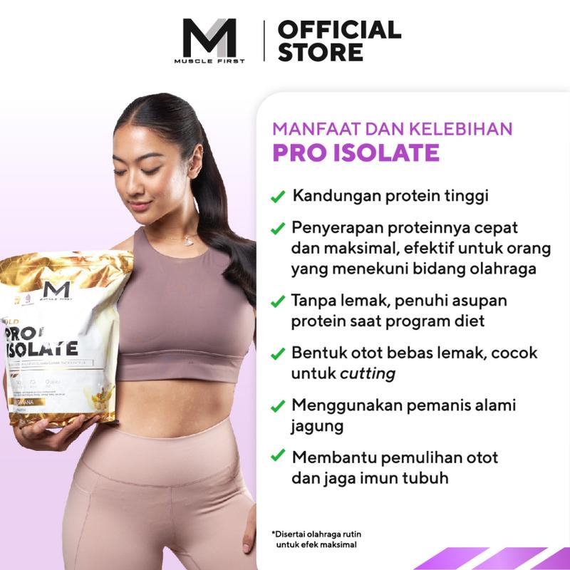 M1 Muscle First Gold Pro Isolate 2 Lbs - Shop | Tokopedia