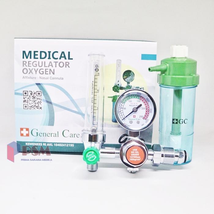 Regulator Oksigen / Manometer O2 - General Care - Shop | Tokopedia
