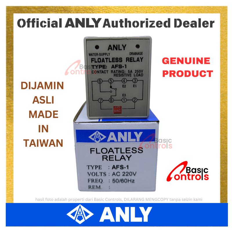 ANLY AFS Floatless Relay - Level Switch - Shop | Tokopedia