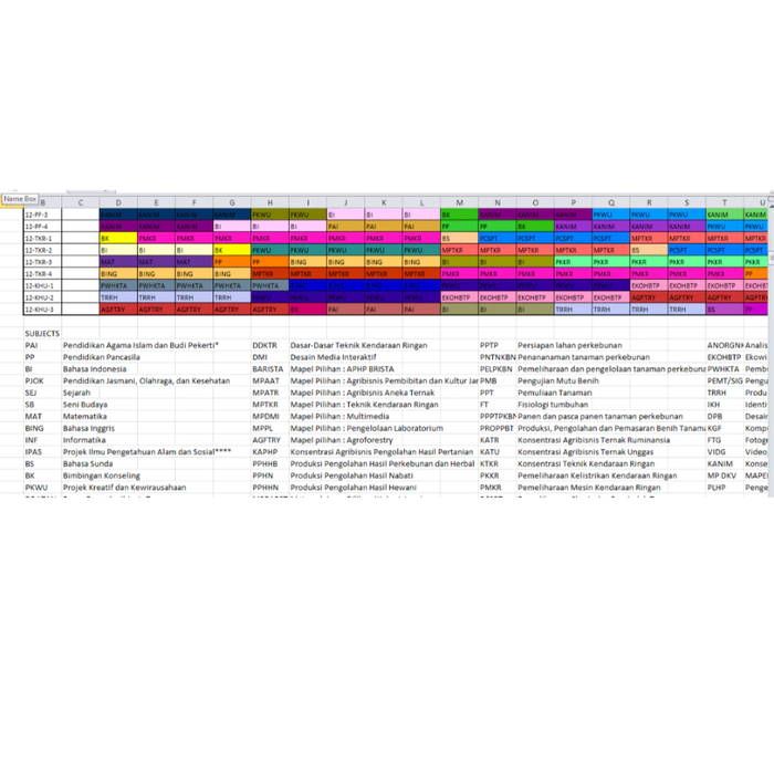 Jual ASC CONVERTER to EXCEL PRO FULL SOFTWARE / APLIKASI ASC TIMETABLES ...