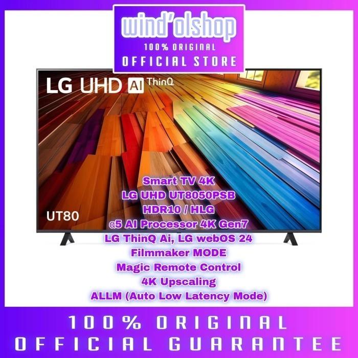 LG 75UT8050PSB Smart TV LED 4K UHD 75UT8050 75 inch, 75UT80 Magic ...