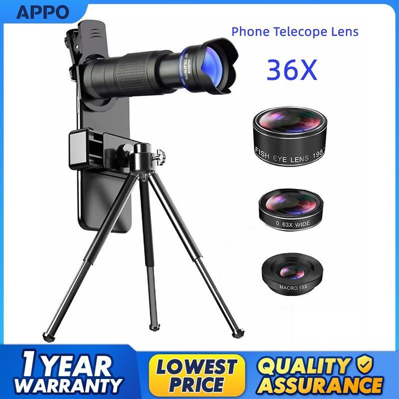 Big Sale Phone Camera Telecope Lens 36X Telephoto 3in1 Zoom Macro ...