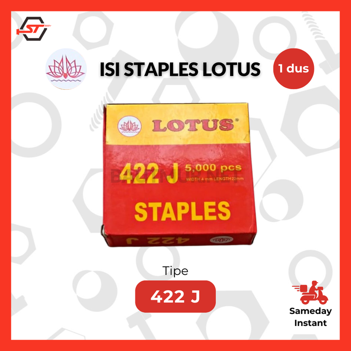 Jual Isi Staples Tembak 422J | Refill Staples Tembak | Isi Stapler ...