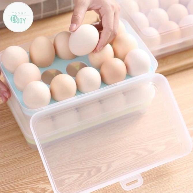 TEMPAT TELUR 15 LUBANG - BOX TEMPAT TELUR PLASTIK - BOX TELUR - Shop ...