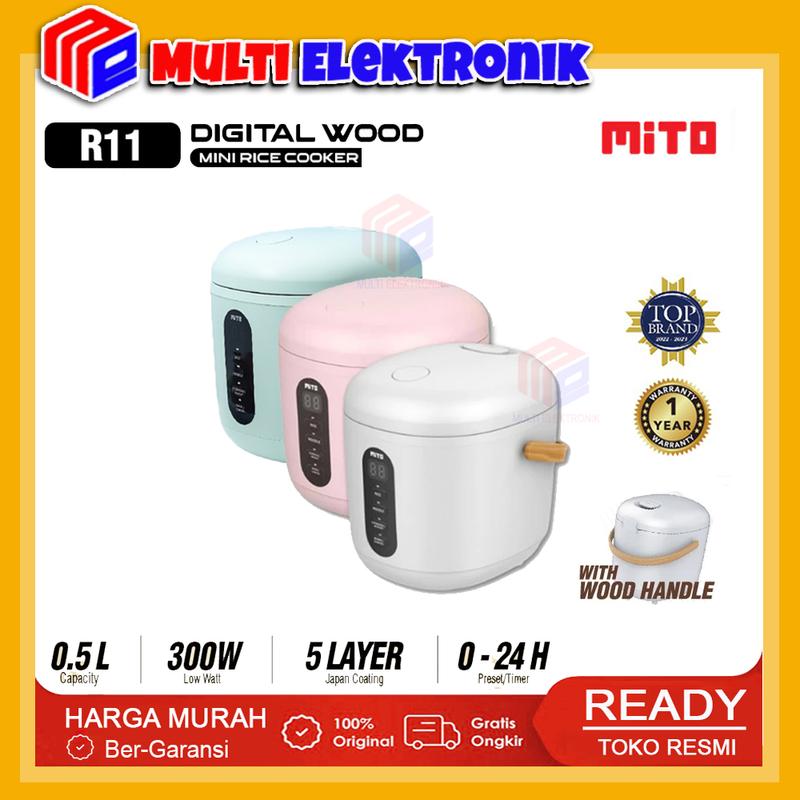 Rice Cooker Digital Mito R11 Kapasitas 0.5 Liter - ORIGINAL - Shop ...