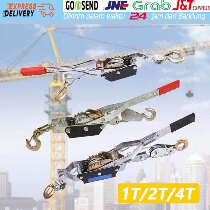 Jual Hand Puller Rachet Tracker Kapasitas Hand Takel 1/2 /4ton Katrol ...