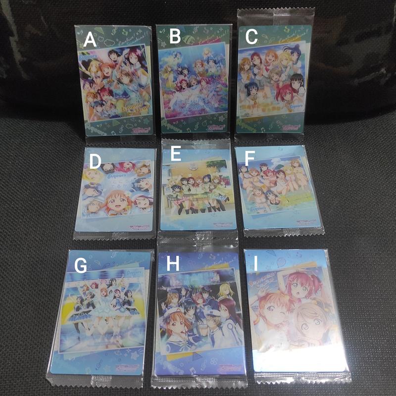 Sealed Kartu Wafer Card Love Live Sunshine Aqours Single Album Song ...