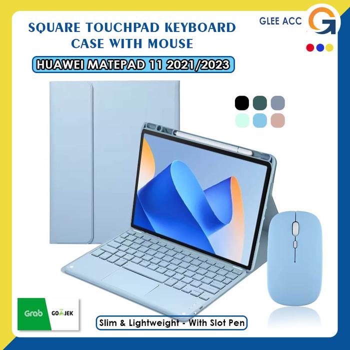 Promo Huawei Matepad 11 Inch 2021 2023 Square Touchpad Keyboard Case ...