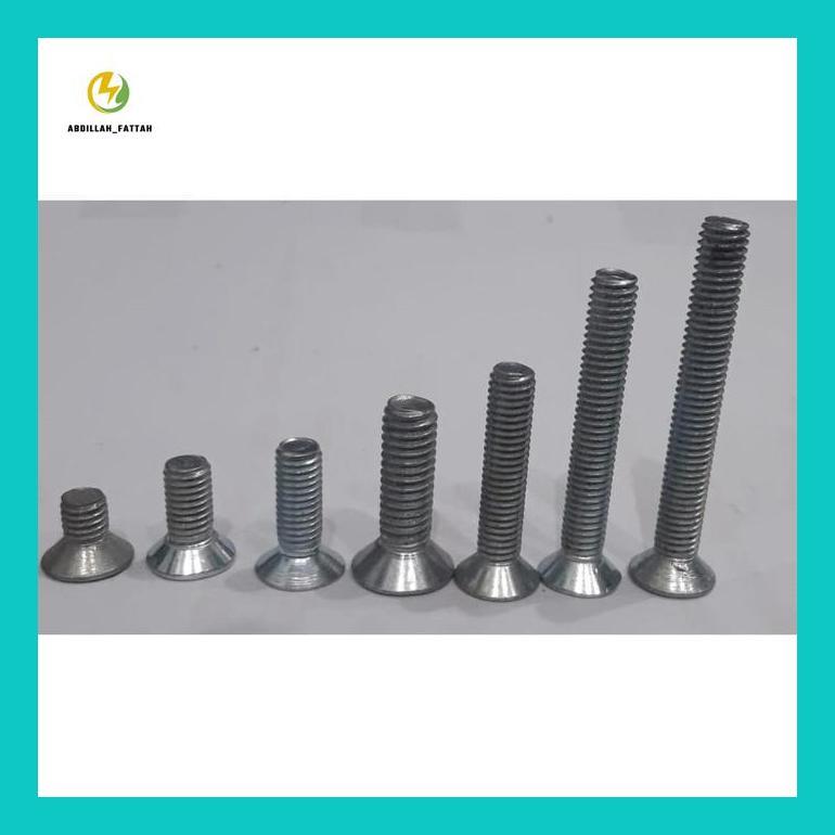 Abdi** Baut Jf M5/Baut Obeng Plus Kepala Rata M5 - Shop | Tokopedia