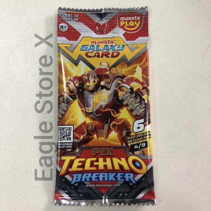 Jual Monsta Boboiboy Galaxy Card SR AR AA Pek Techno Breaker Cyclone ...