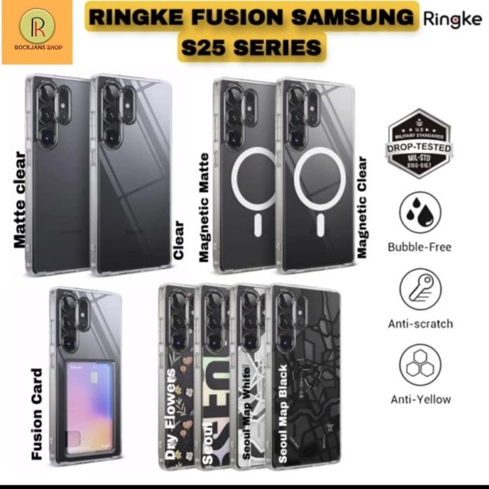Jual Case Samsung S25 Ultra Ringke Fusion Casing Samsung S25 Plus / S25 ...