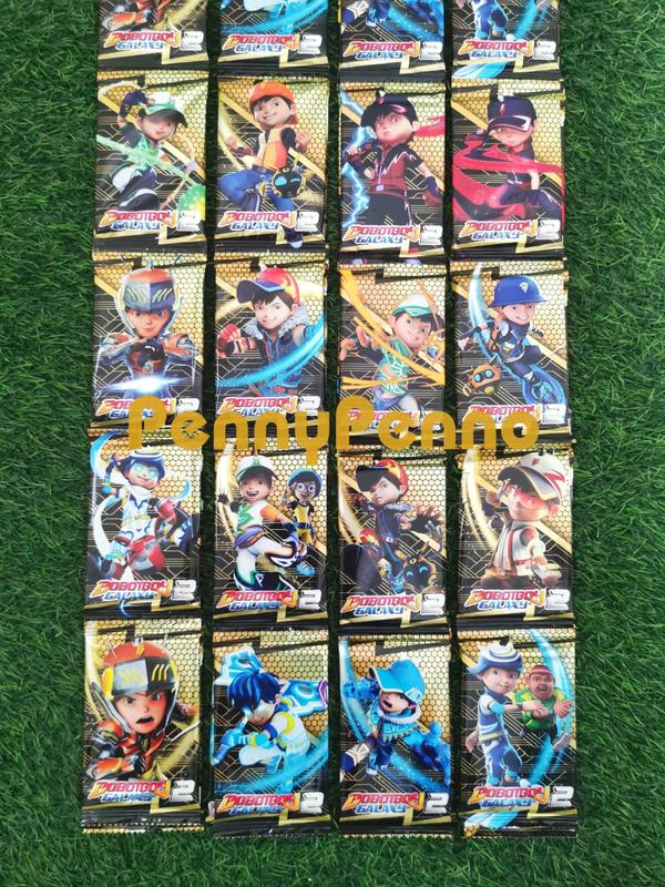 Kartu / Trading Card Game DG Boboiboy Galaxy, Roblox (1 Pack isi 10 ...