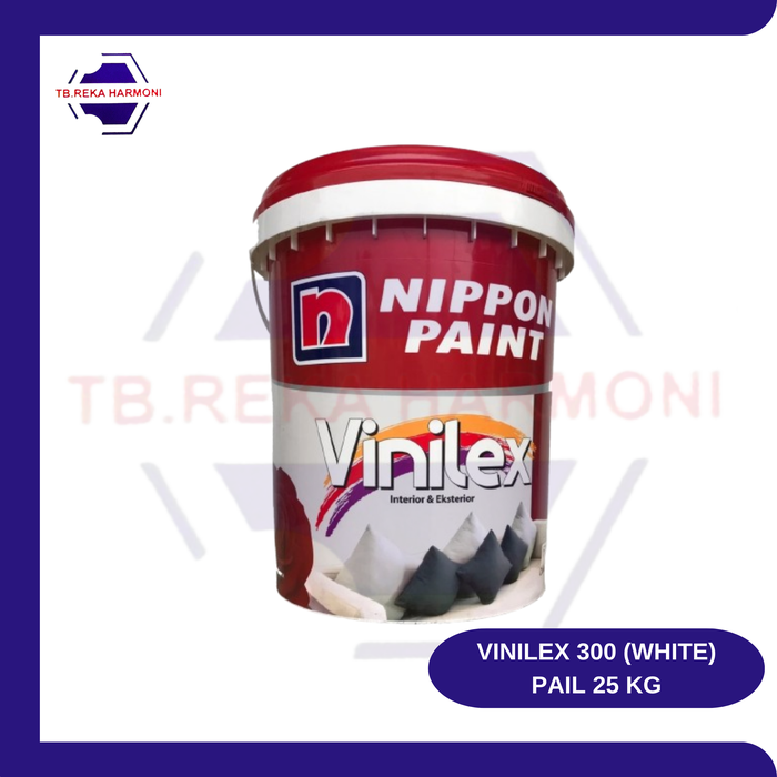 Jual CAT TEMBOK VINILEX 300 WHITE 25 KG PAIL NIPPON PAINT - Kab ...